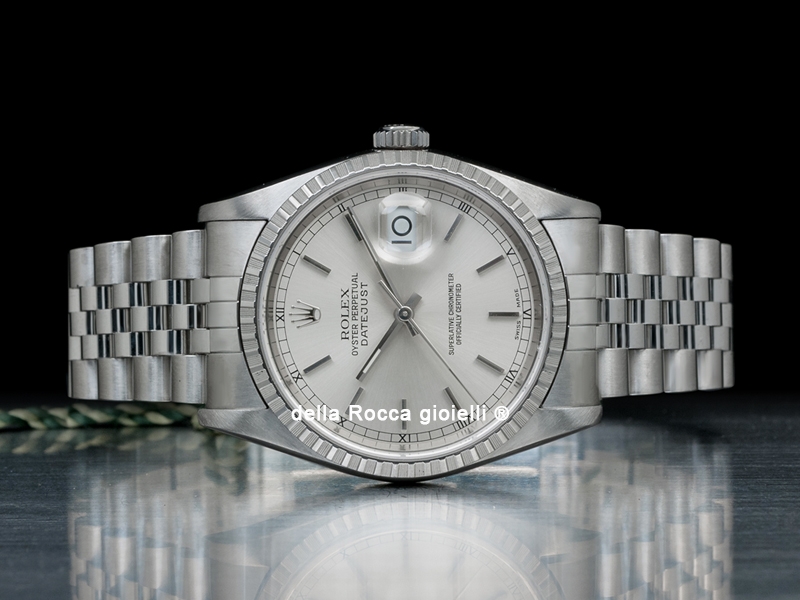 Rolex Datejust 36 Jubilee Silver/Argento Watch 16220
