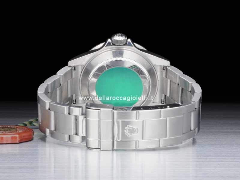 Rolex Submariner Date Green Bezel 50th Fat Four Watch 16610LV